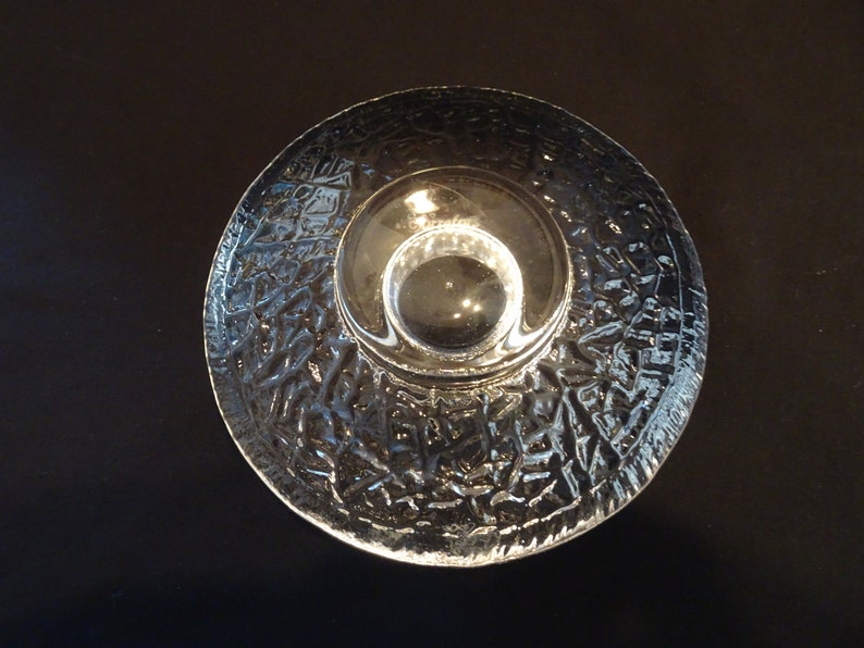 Orrefors Crystal Discus Votive Candle Holder Vintage Swedish - Etsy