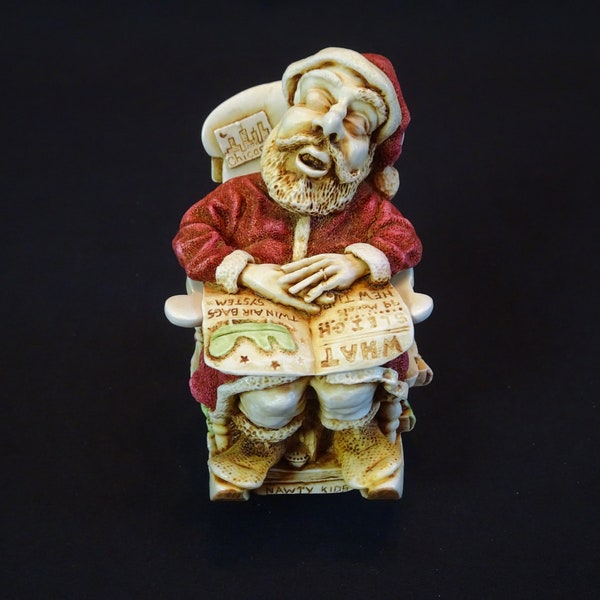 Santa Claus in a Rocking Chair - Etsy