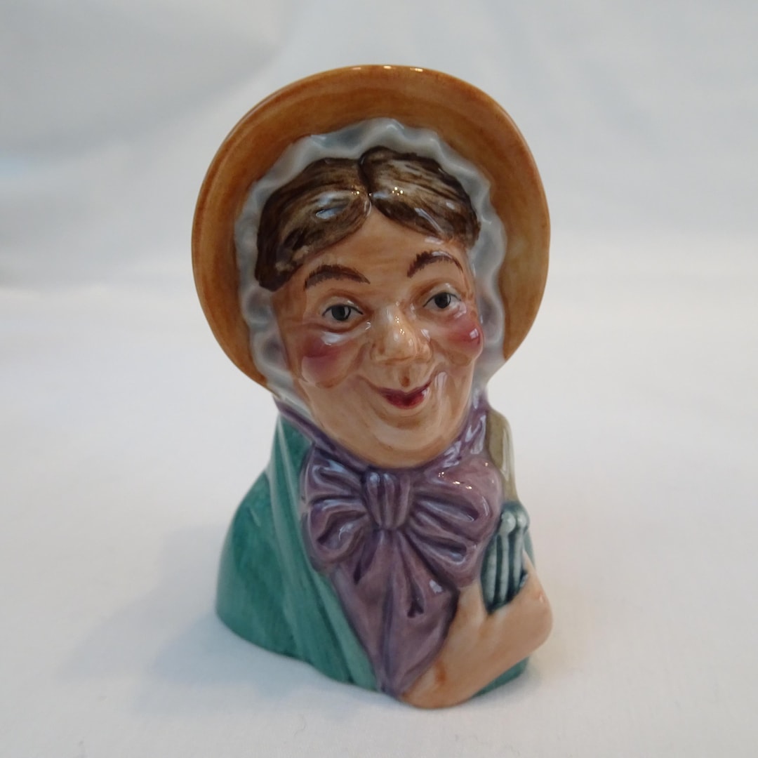 Dickens House Museum Sairey Sarah Gamp Candle Snuffer, Vintage Book ...