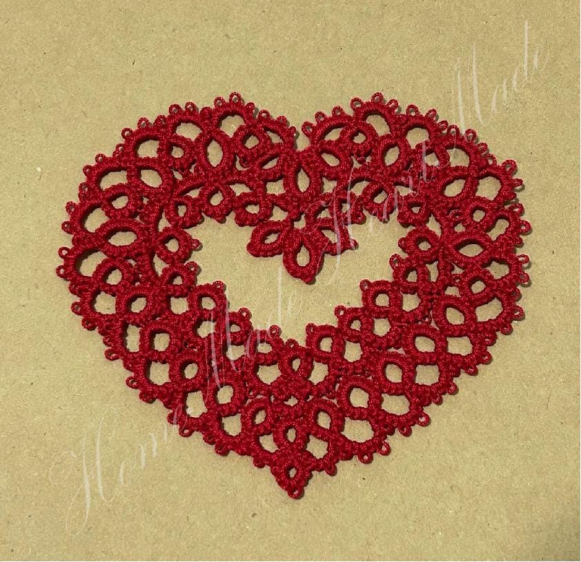 Twice as Heartening Doily Pattern - Etsy