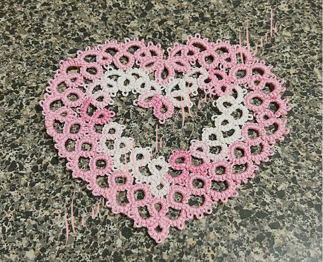 Twice as Heartening Doily Pattern - Etsy