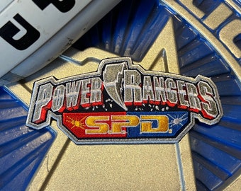 Power Rangers Patch - Etsy