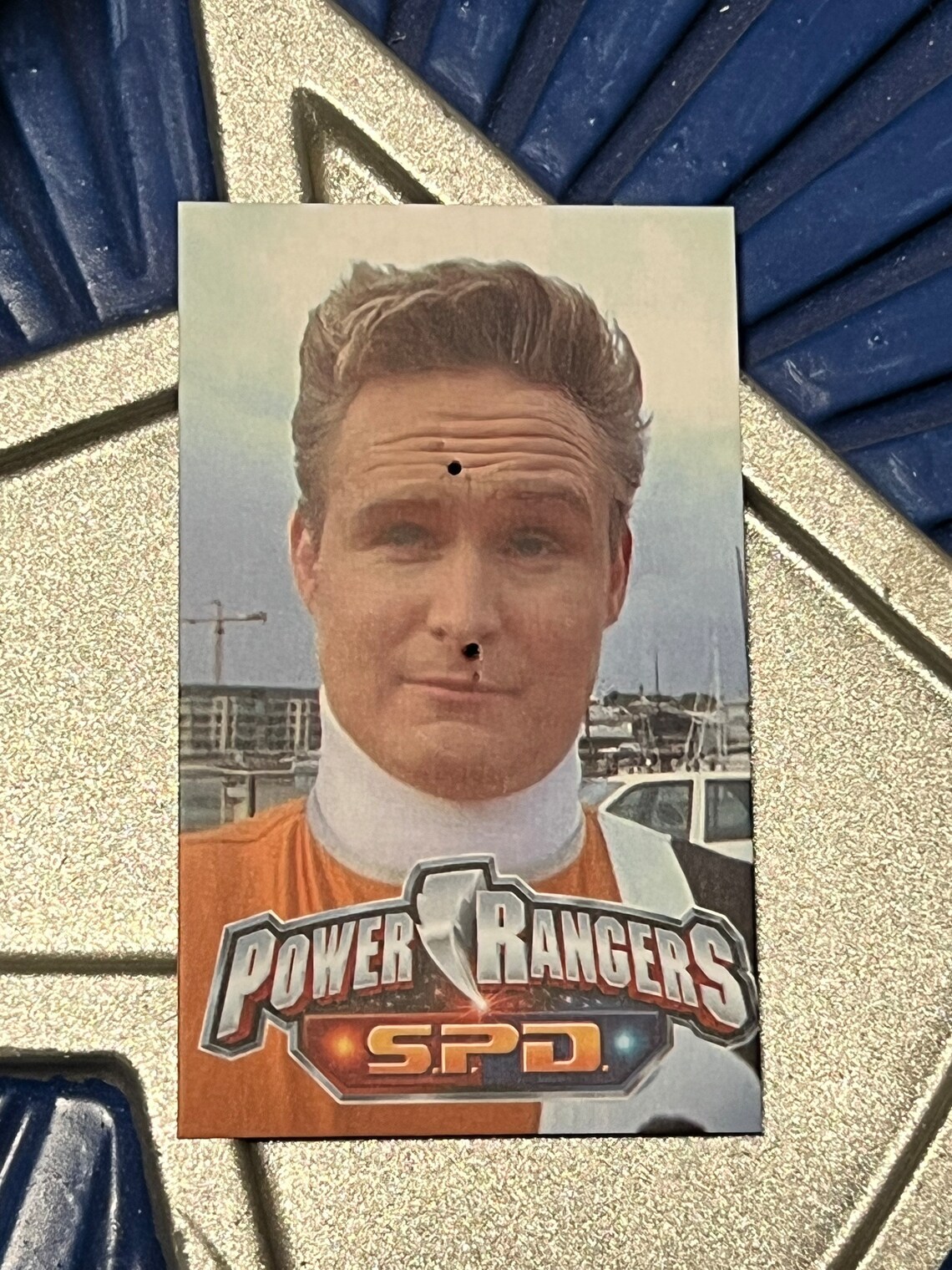 Power Rangers SPD Orange Ranger Helmet Enamel Pin - Etsy