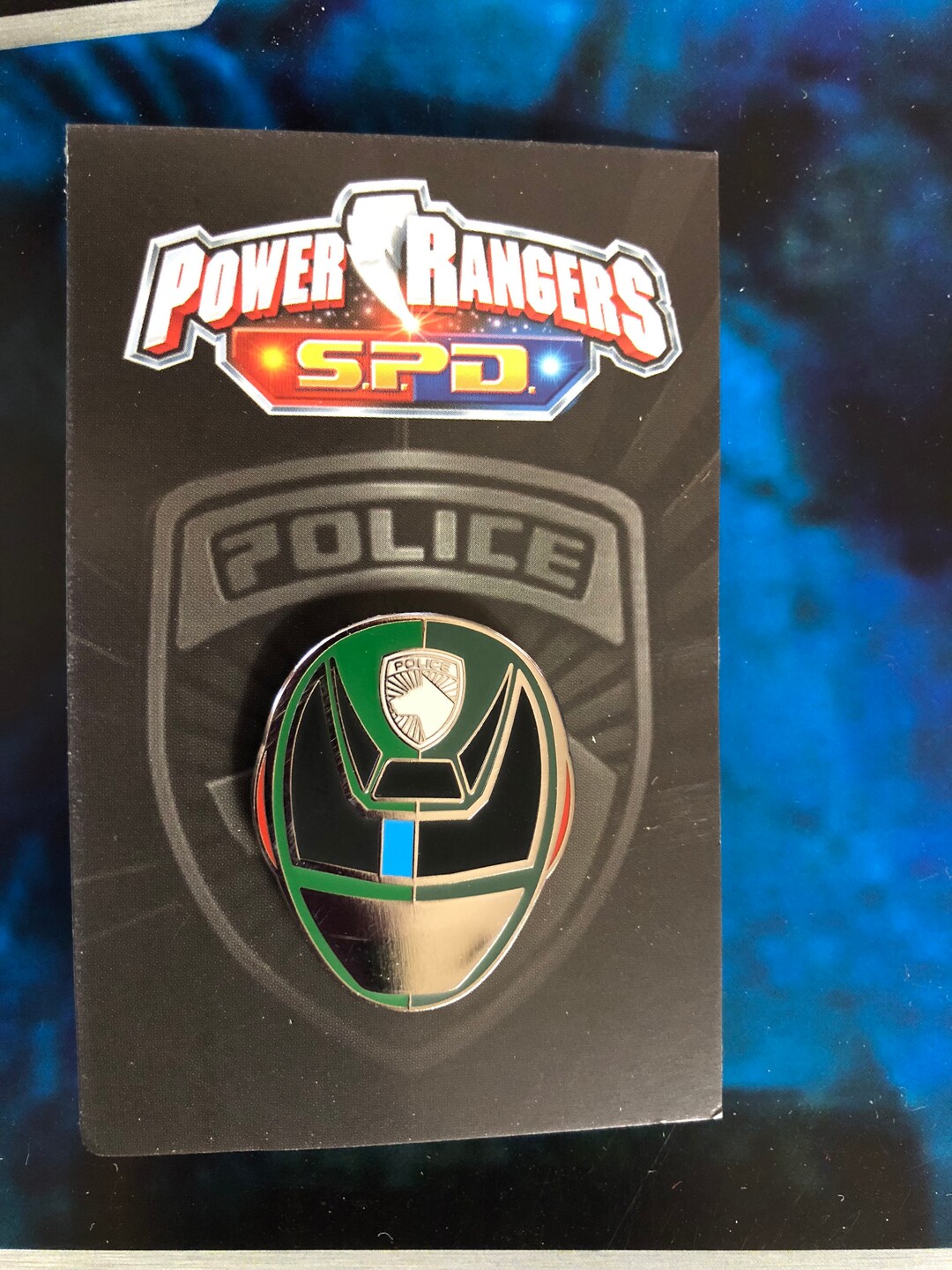Power Rangers SPD Green Ranger Bridge Helmet Pin - Etsy