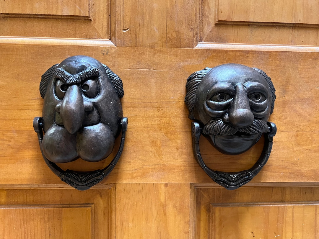 NEW! Waldorf & Statler Marley and Marley Muppets Christmas Carol Door ...