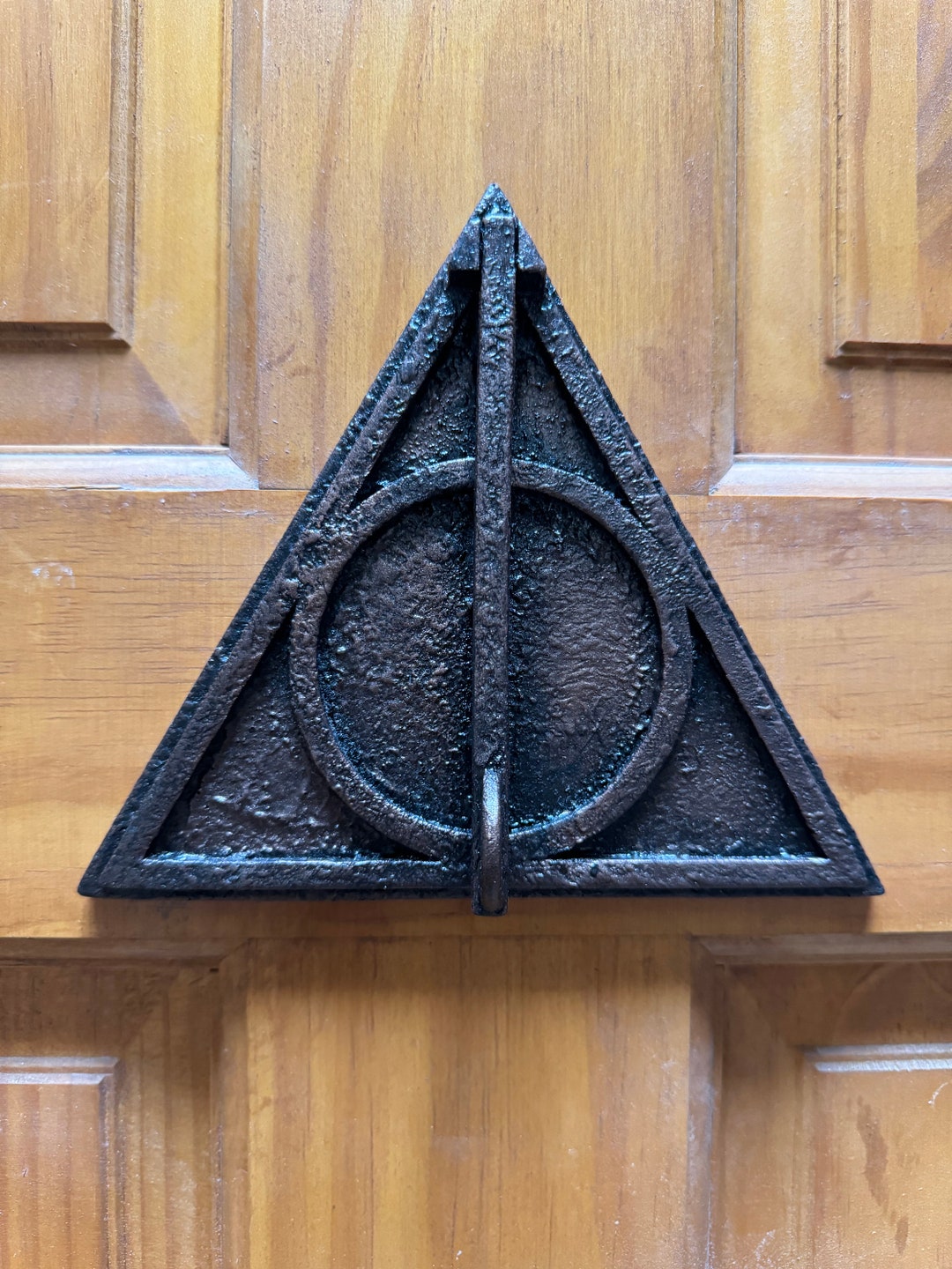Deathly Hollows Door Knocker Prop - Etsy