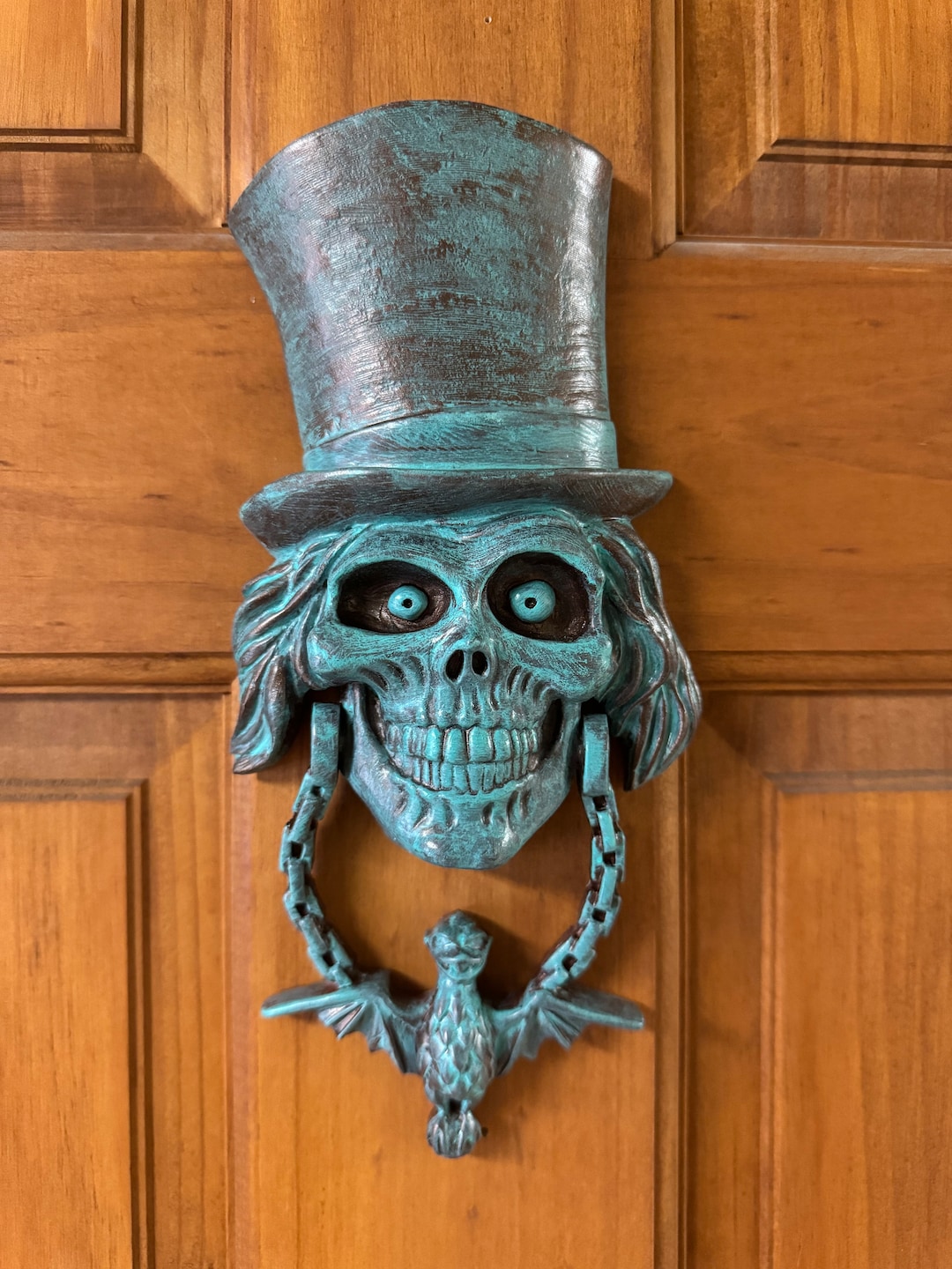 Hatbox Ghost Door Knocker Prop - Etsy