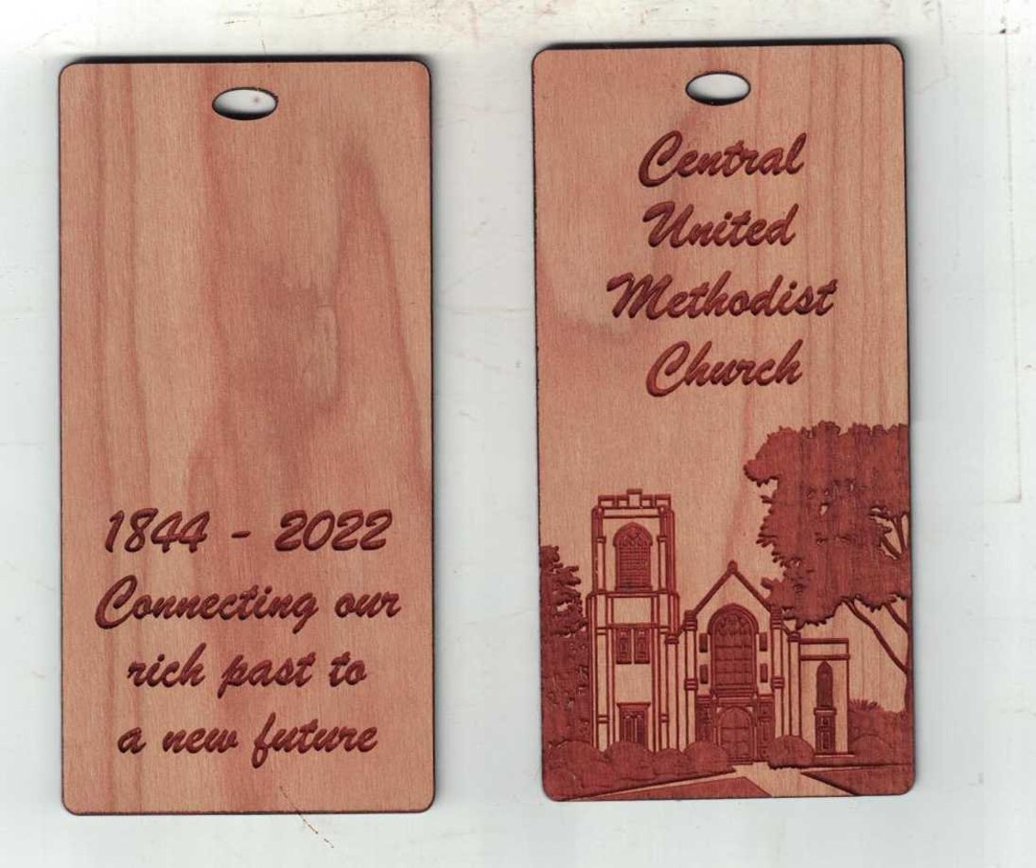Laser Engraved Wood Custom Bookmarks Quantity of 200 2 - Etsy