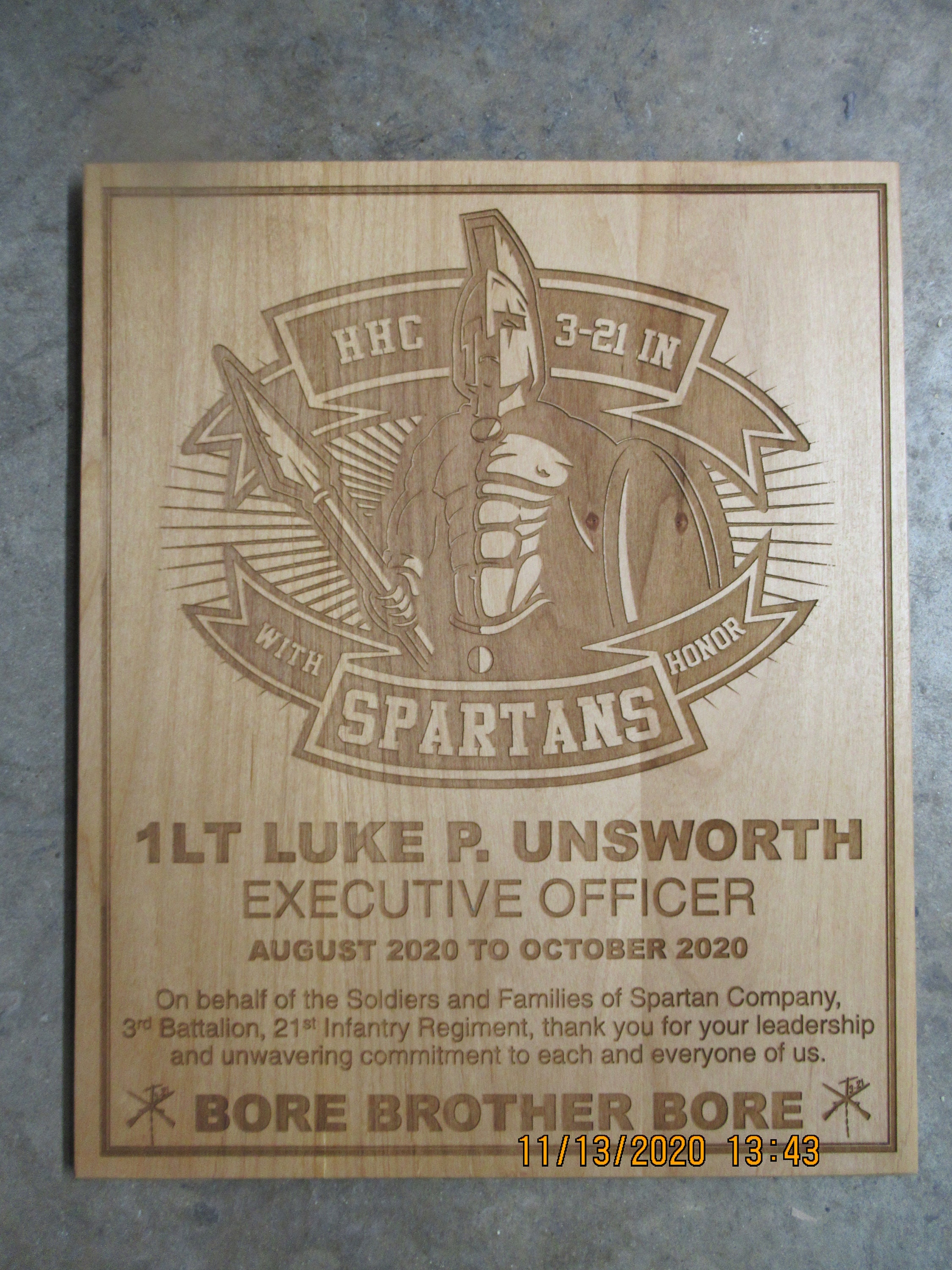 Laser Engraved Wood 8 X 10 Solid Wood Wall Plaque | Etsy