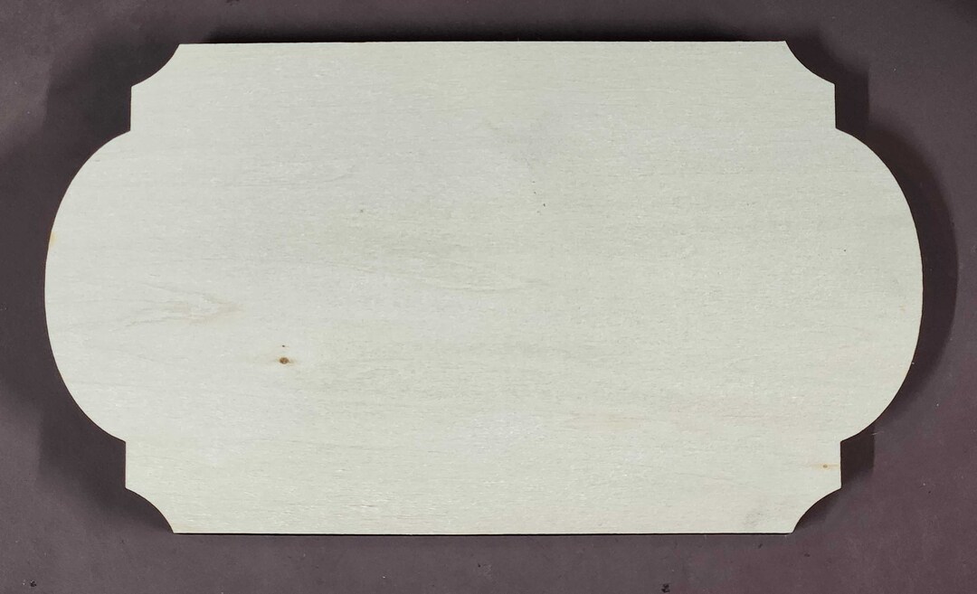 Blank Unfinished Bass Wood Basswood Plaques - Awesome for Wood Burning ...
