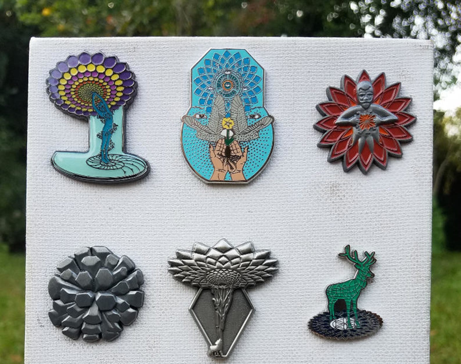 Lapel Pins 6 Pack - Etsy
