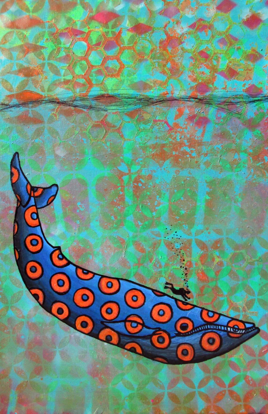 Fishman Whale | Etsy