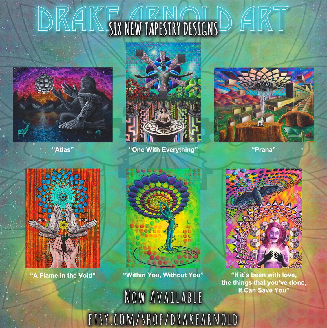 Tapestry Flame in the Void Augmented Reality Reactive | Etsy