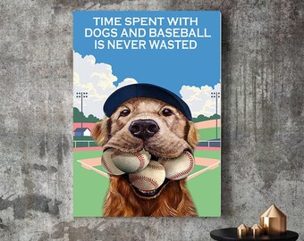 Funny Baseball Poster - Etsy