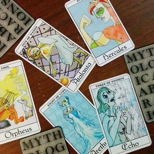 Single Cards, Greek Mythology Tarot Cards, Individual Sale - Etsy