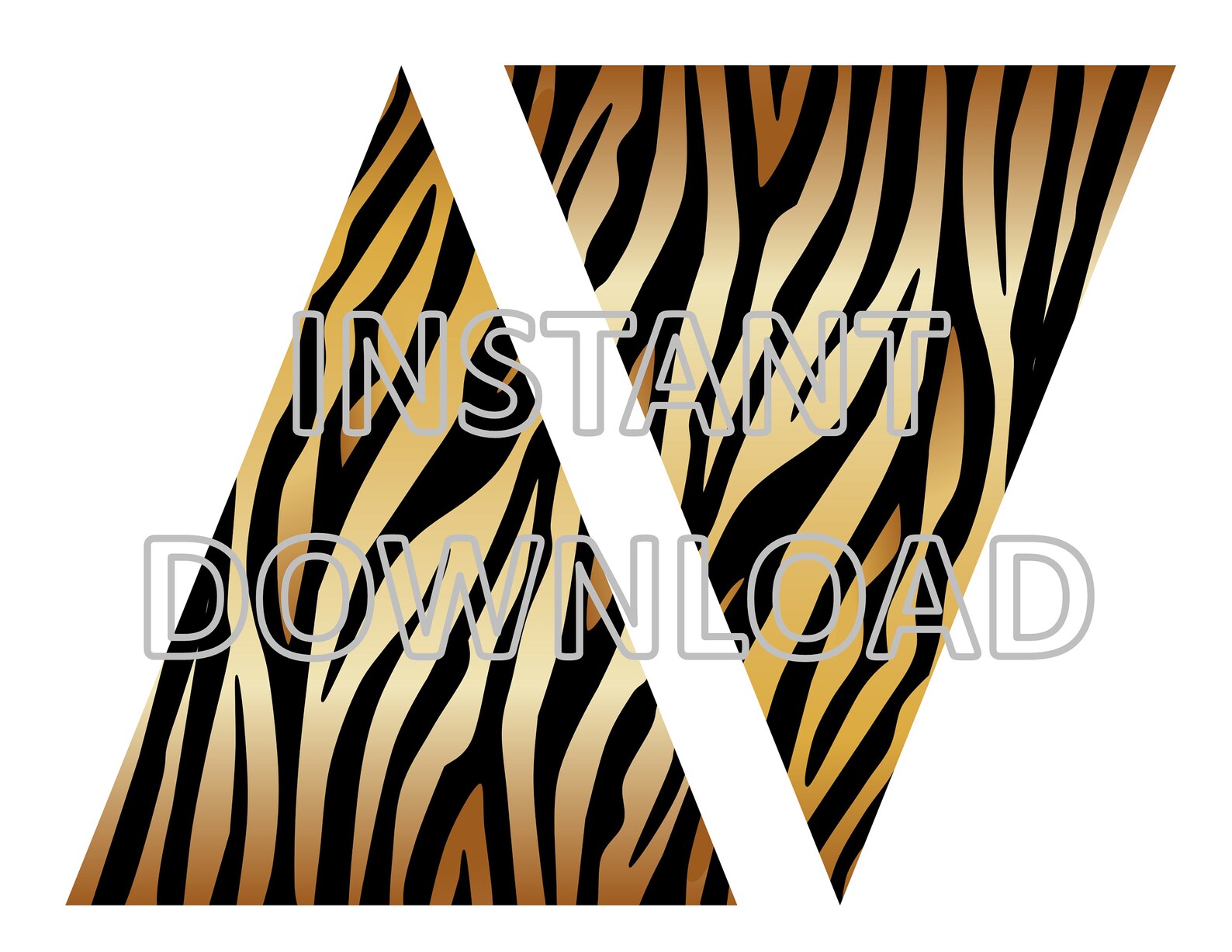 Animal Print Banner Printable Jungle DIY Custom Banner | Etsy