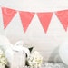 Red Gingham Banner Printable, DIY Custom Banner, Bunting Banner ...