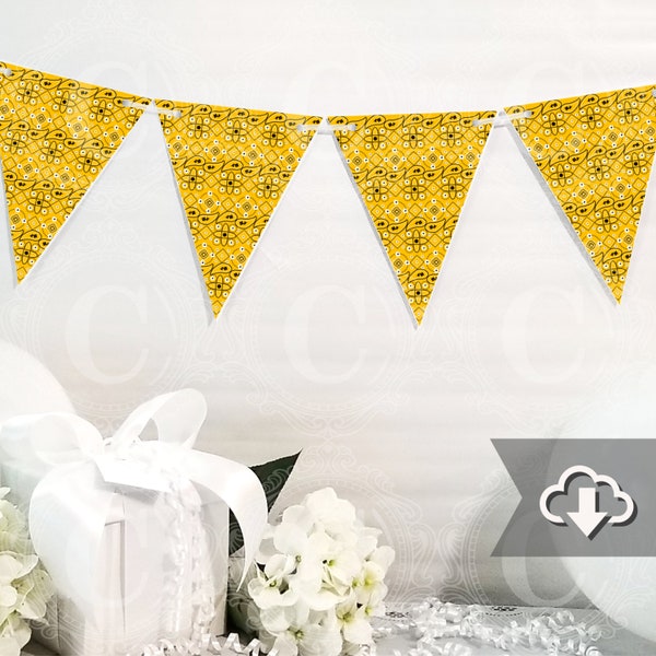 Bandana Banner - Etsy