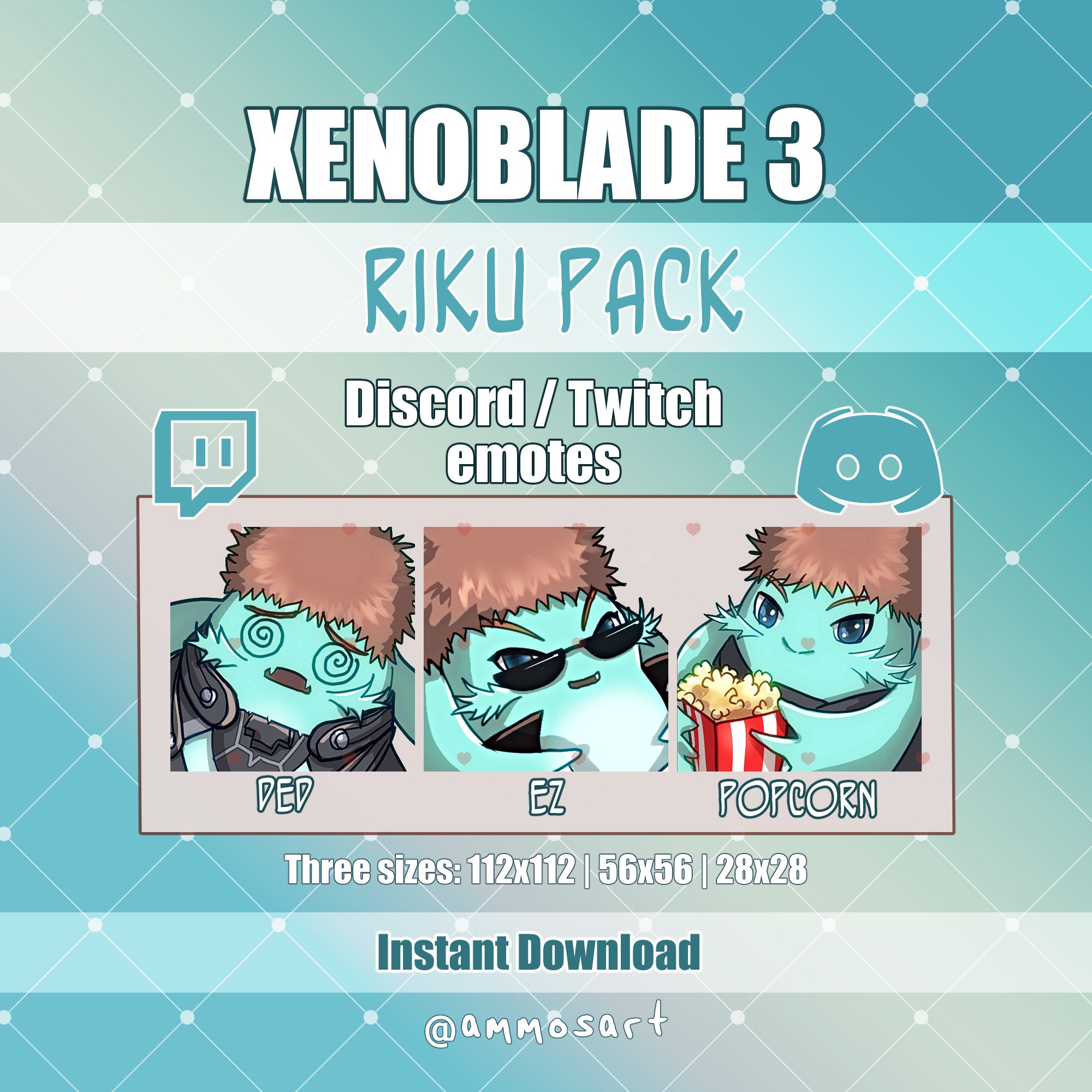 Xenoblade Chronicles 3 Riku Twitch Discord Emotes - Etsy