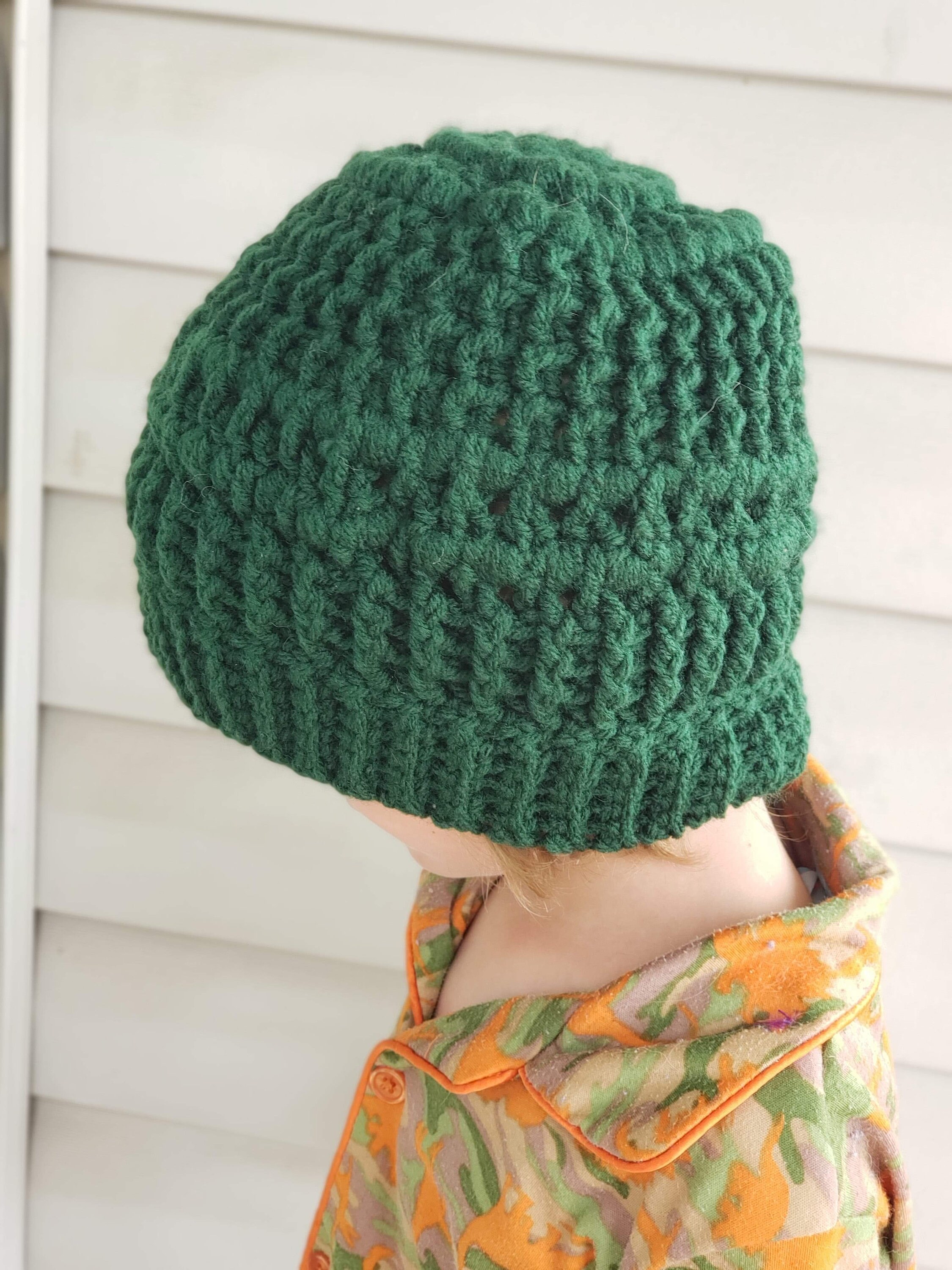 Pdf-crochet Pattern Snowball Hat Sizes Youth-adult Large - Etsy