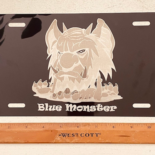 Engraved Front License Plate - Etsy