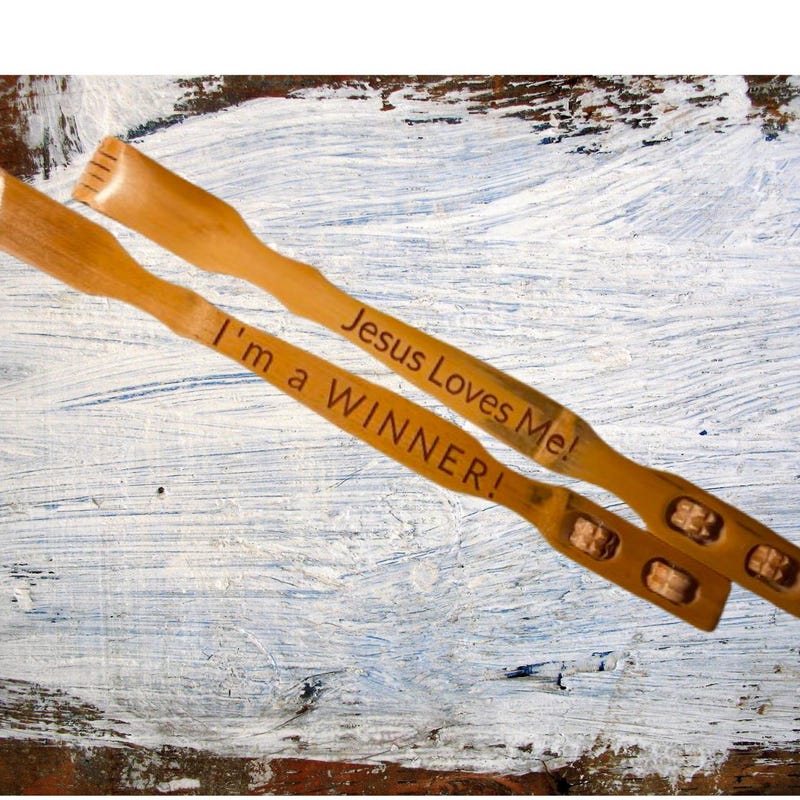 Bamboo Back Scratchers - Etsy