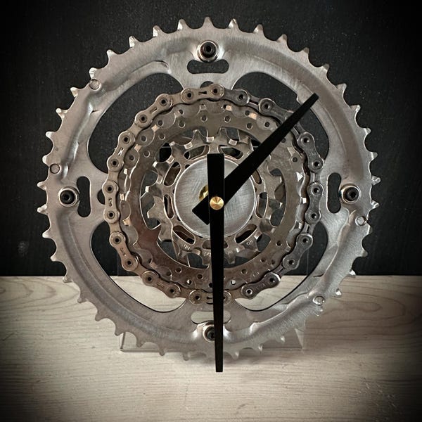Bike Parts Clock - Etsy UK