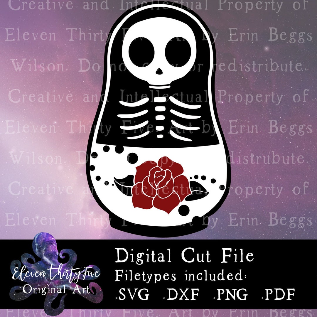 Matryoshka Layered Digital Cut File SVG - Etsy