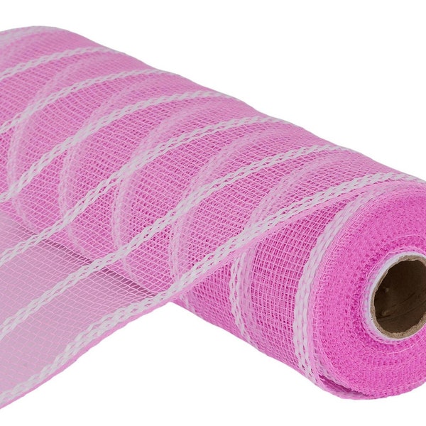 Pink Deco Mesh - Etsy