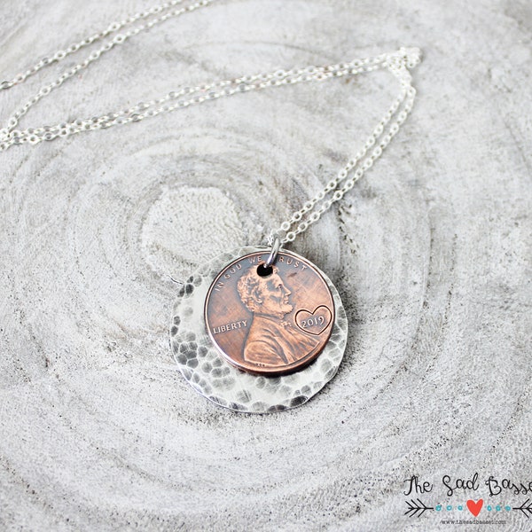 Lucky Penny Necklace - Etsy