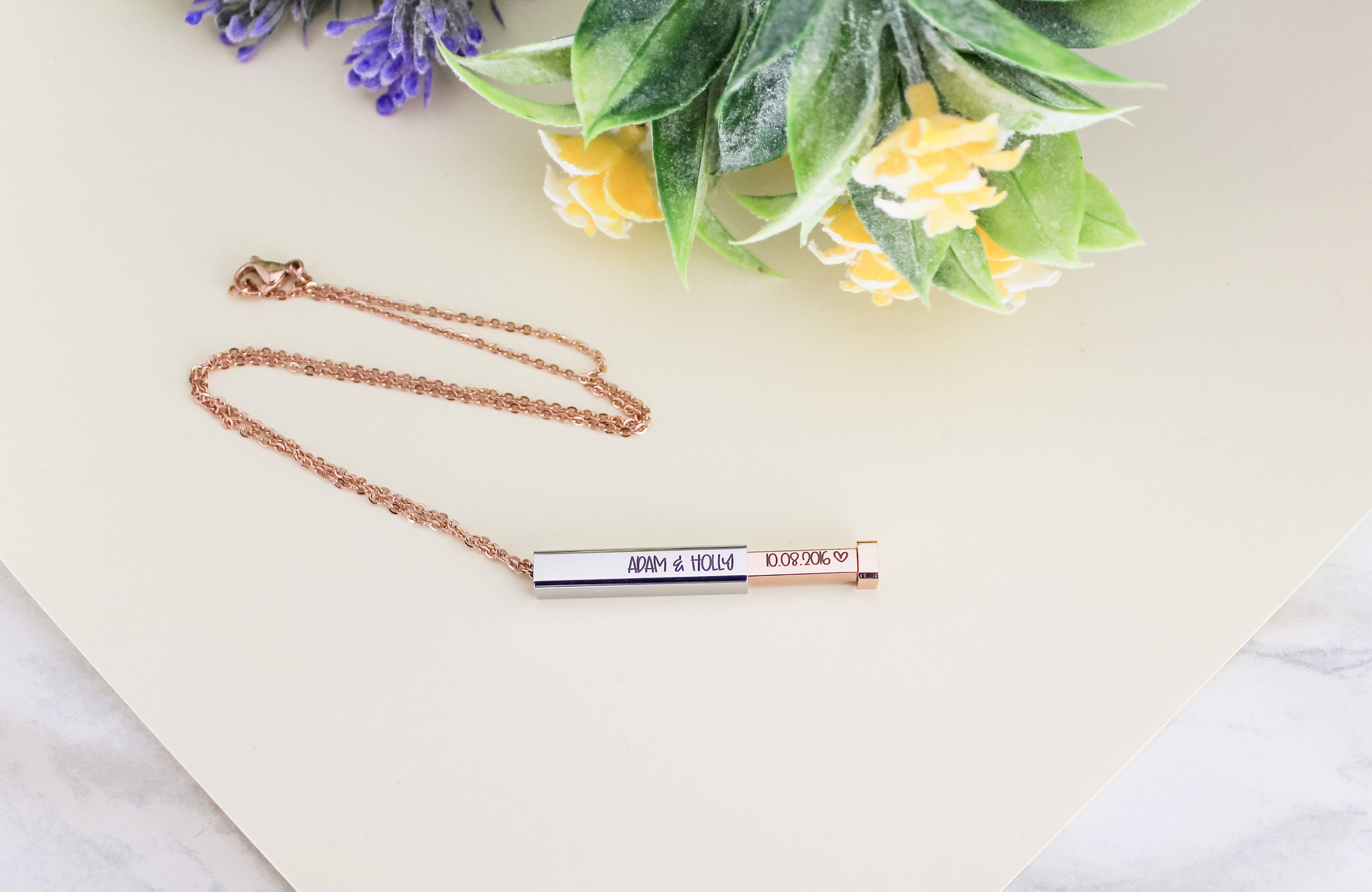 Secret Message Pendant Hidden Message Necklace | Etsy