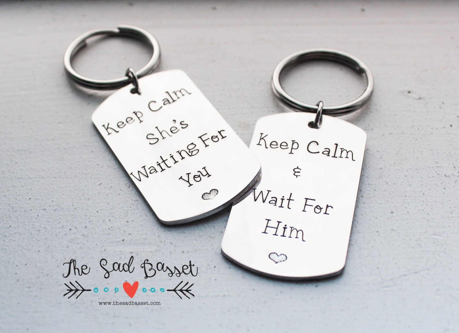 Keep Calm & Wait Deployment Set Military Jewelry - Etsy
