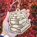 SJM Book Stack Christmas Ornament, Holiday Ornament, Bookish Gifts, SJM ...