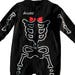 Black Skeleton Footie Sleeper for Baby Boy's First - Etsy