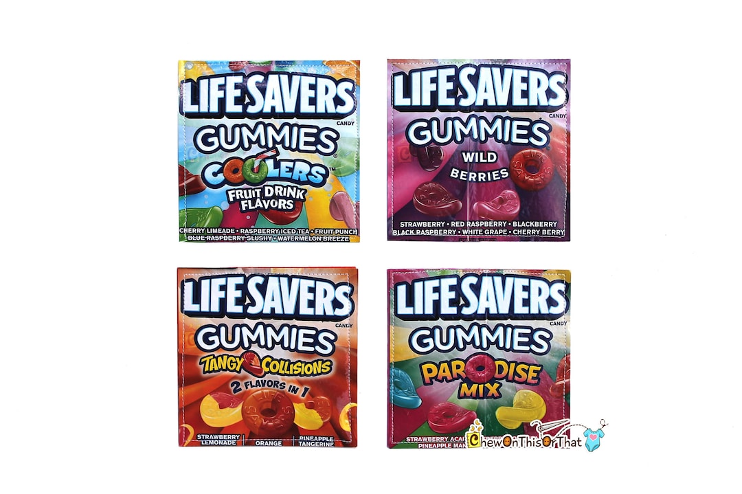 Lifesavers Gummies Candy Coaster Set - First Responder Life Saver Gift ...