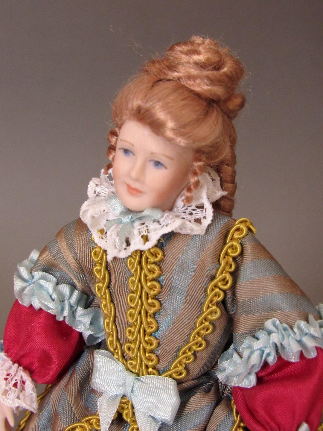 1:12 Scale Dolls House ~ Hand Made Miniature Porcelain Doll - Beautiful ...