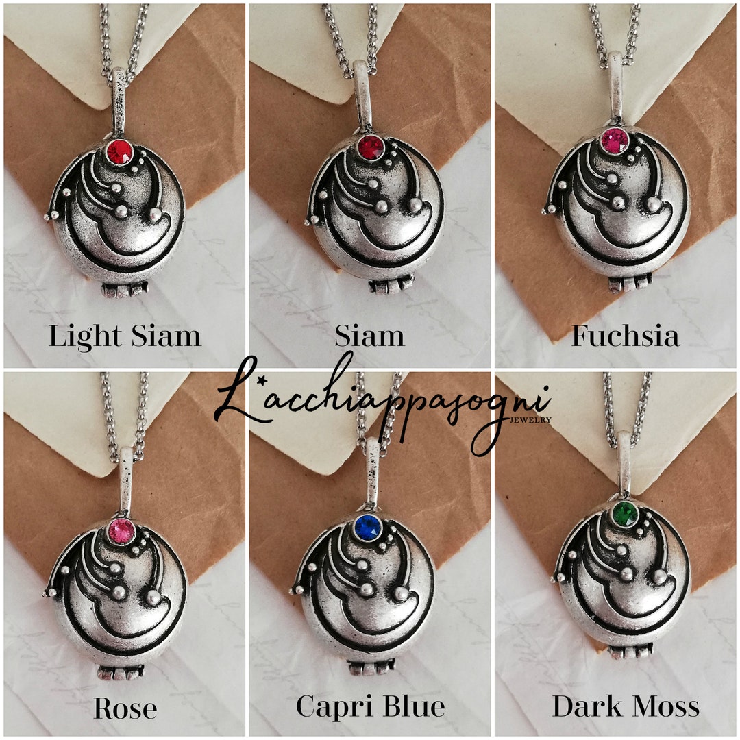 Elena Gilbert Inspired Vervain Locket Necklace With Wooden Box - Etsy ...