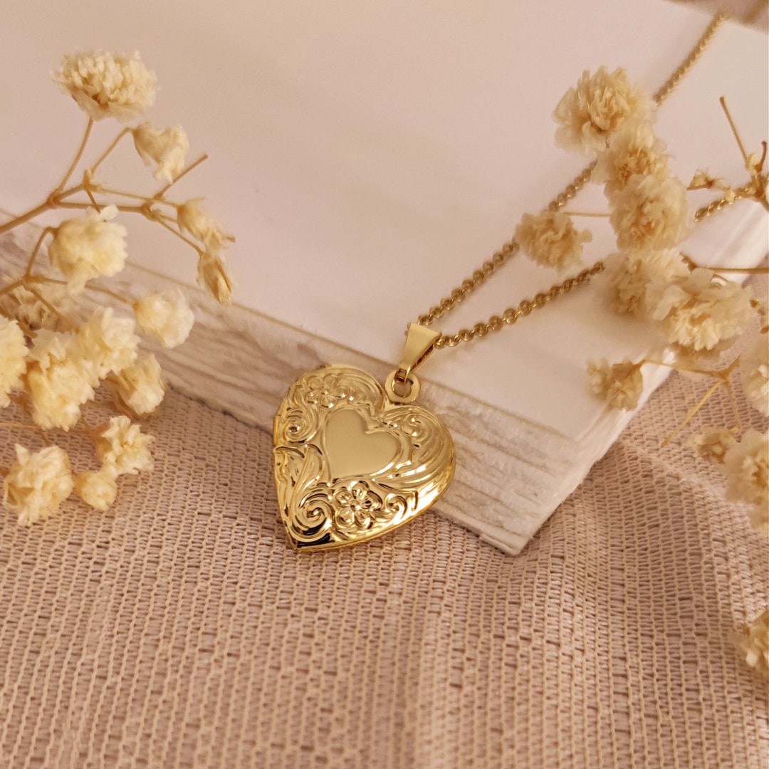 Collier Coeur Personnalisé, Collier Coeur Princesse, Bijoux Silver ...