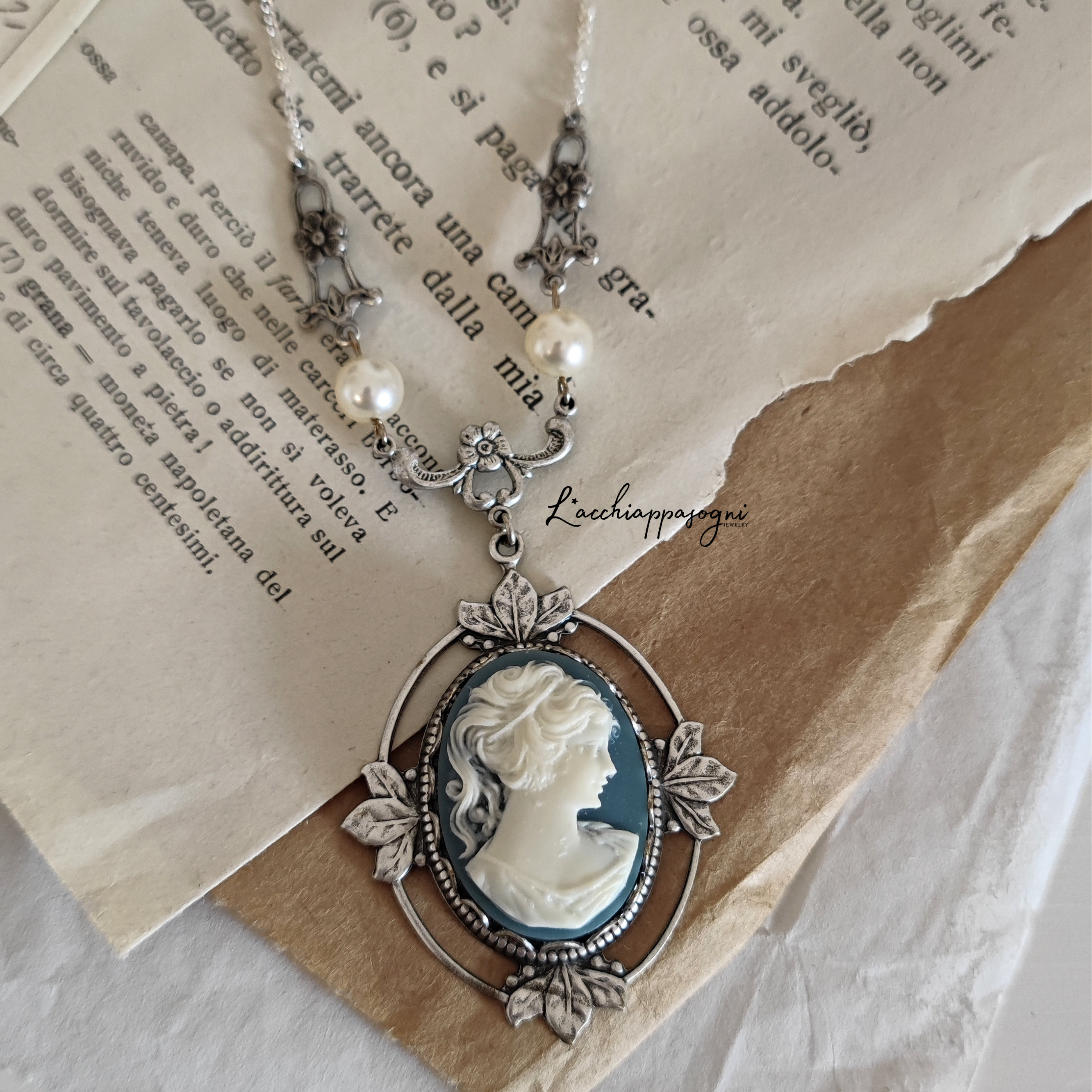 Katherine's cameo necklace store