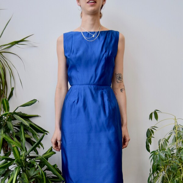 Cobalt Blue Dress - Etsy