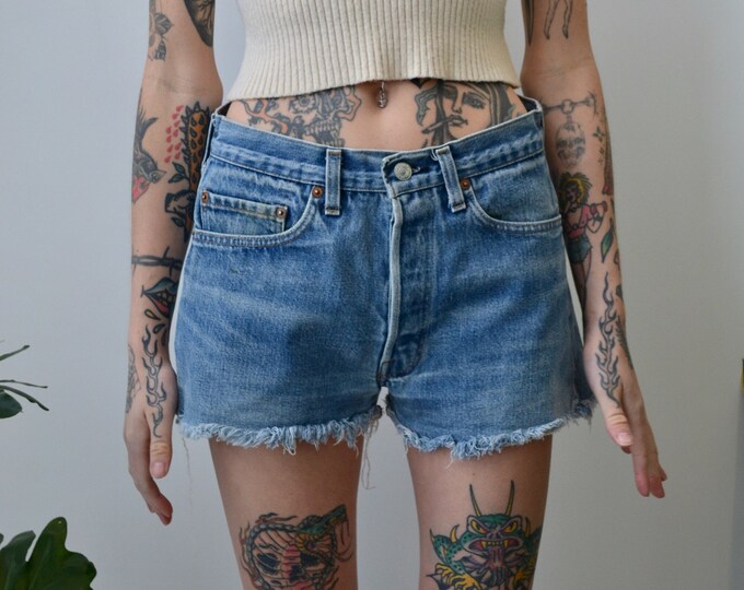 Vintage Levi Selvedge Daisy Duke Cut Offs - Etsy Canada
