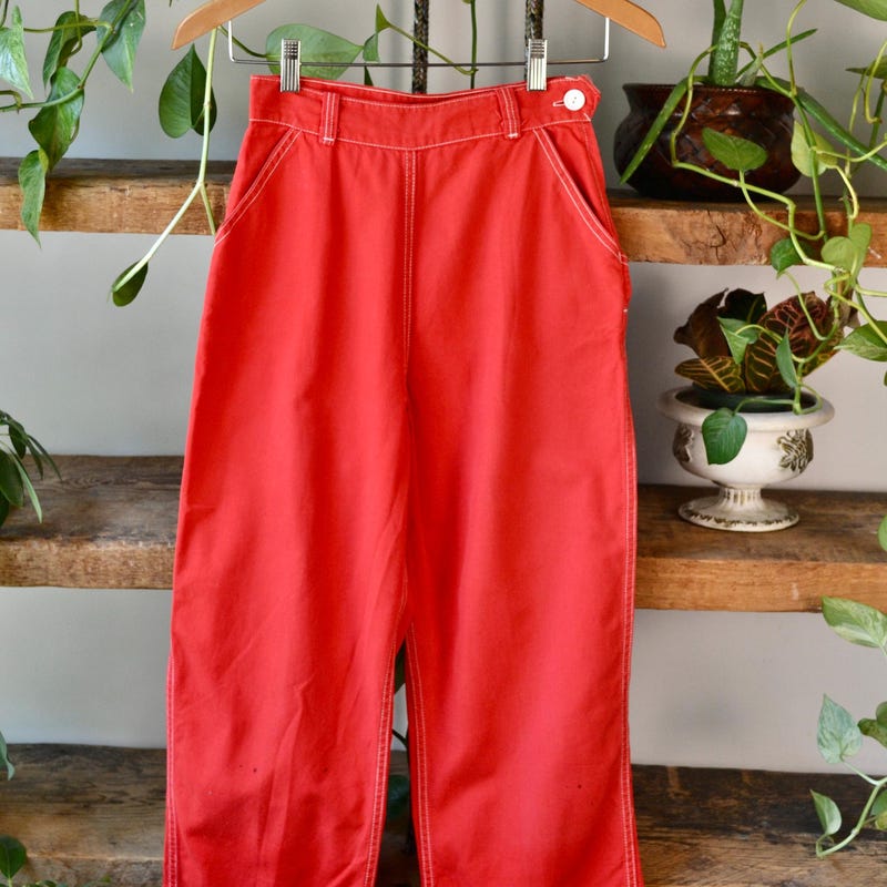 Clam Digger Capri Pants - Etsy
