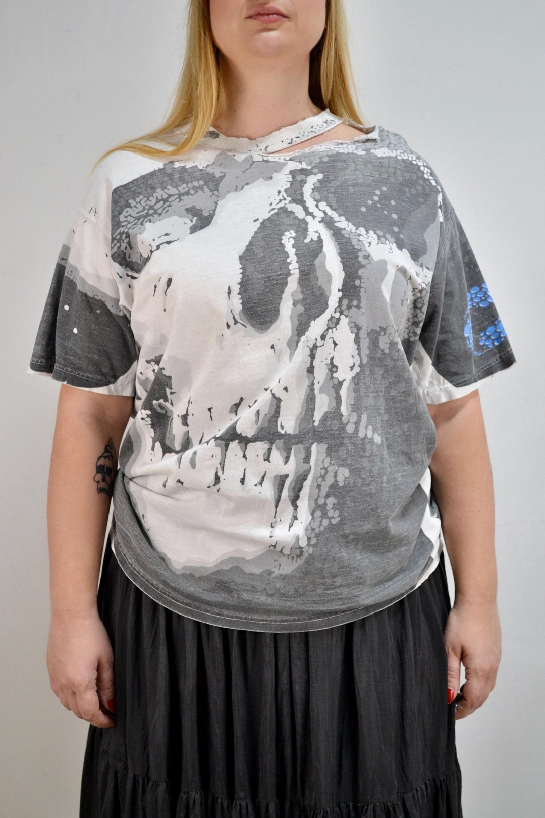 1992 Liquid Blue Chris Pinkerton All Over Print Tee - Etsy