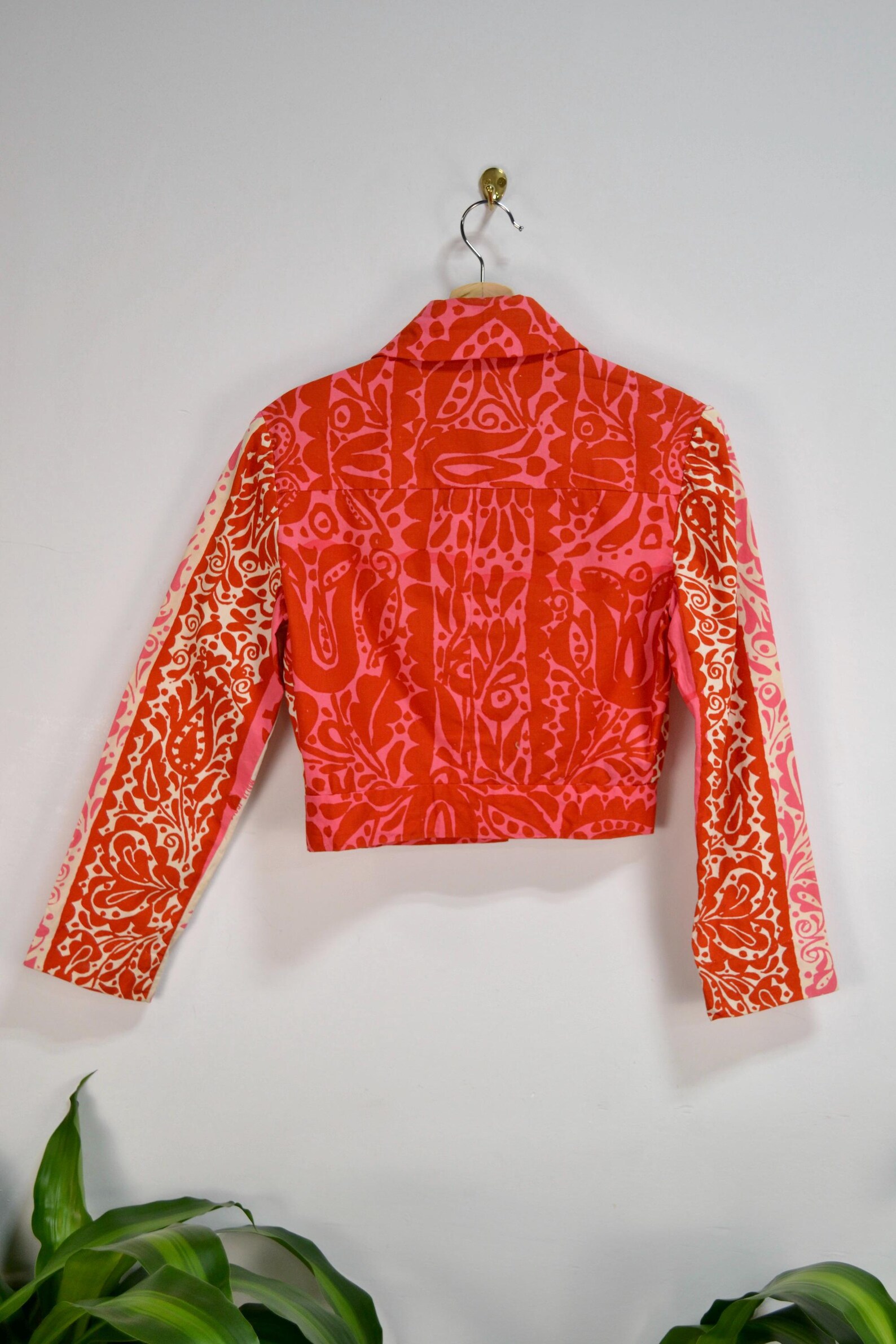 Vintage Handmade Cropped Jacket - Etsy