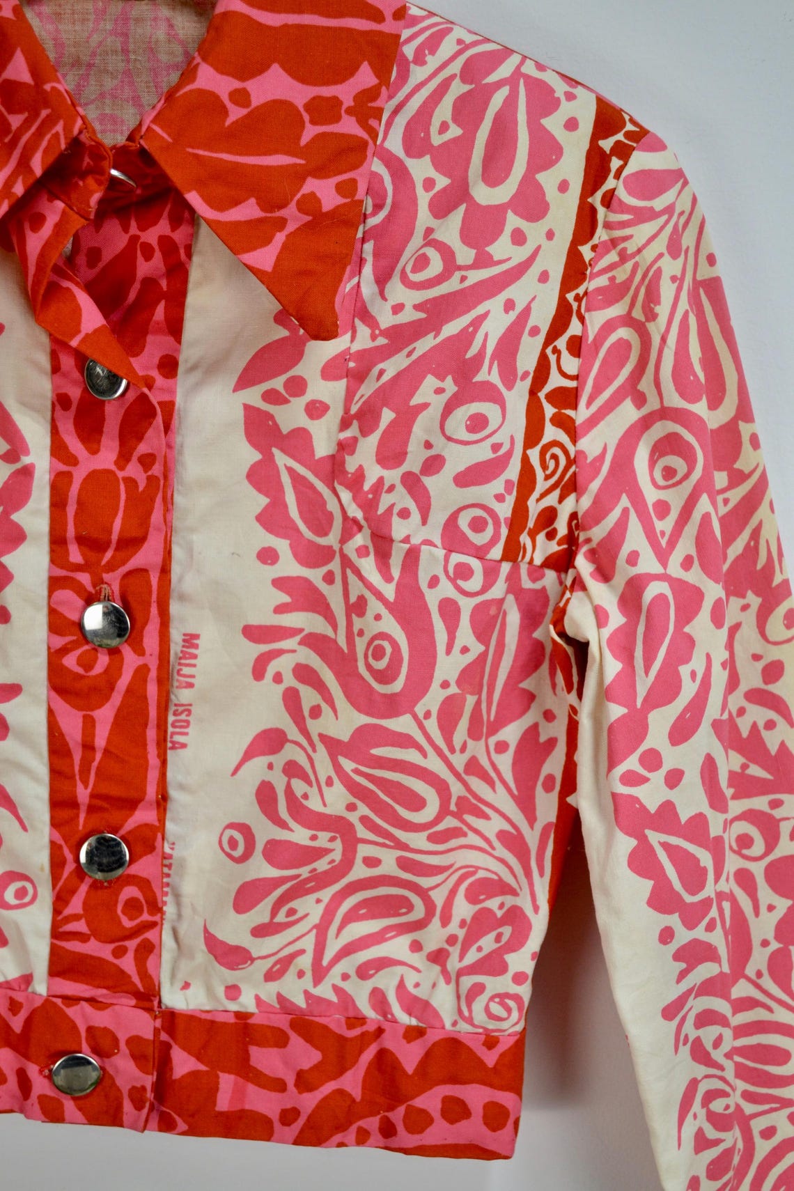 Vintage Handmade Cropped Jacket - Etsy