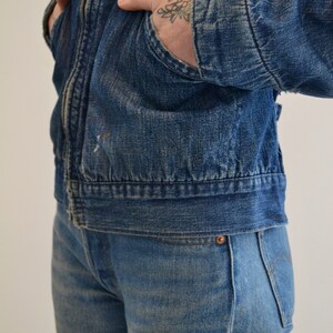 Vintage 1950's Wrangler Blue Bell Denim Blanket Lined Jacket - Etsy