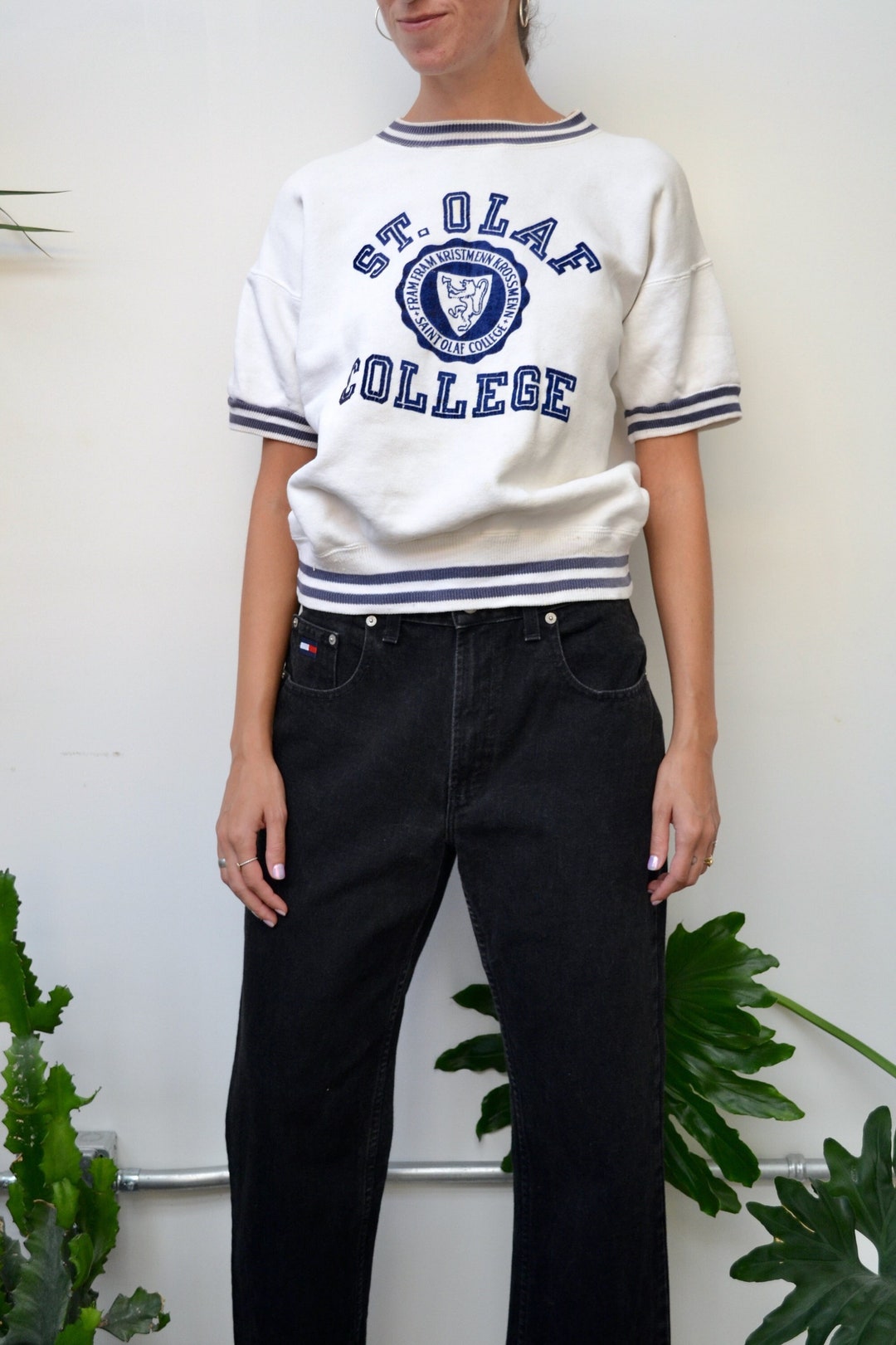 Fifties Running Man Champion Sweatshirt Tee - Etsy