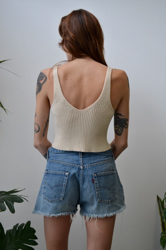 Vintage Levi Selvedge Daisy Duke Cut Offs - Gem