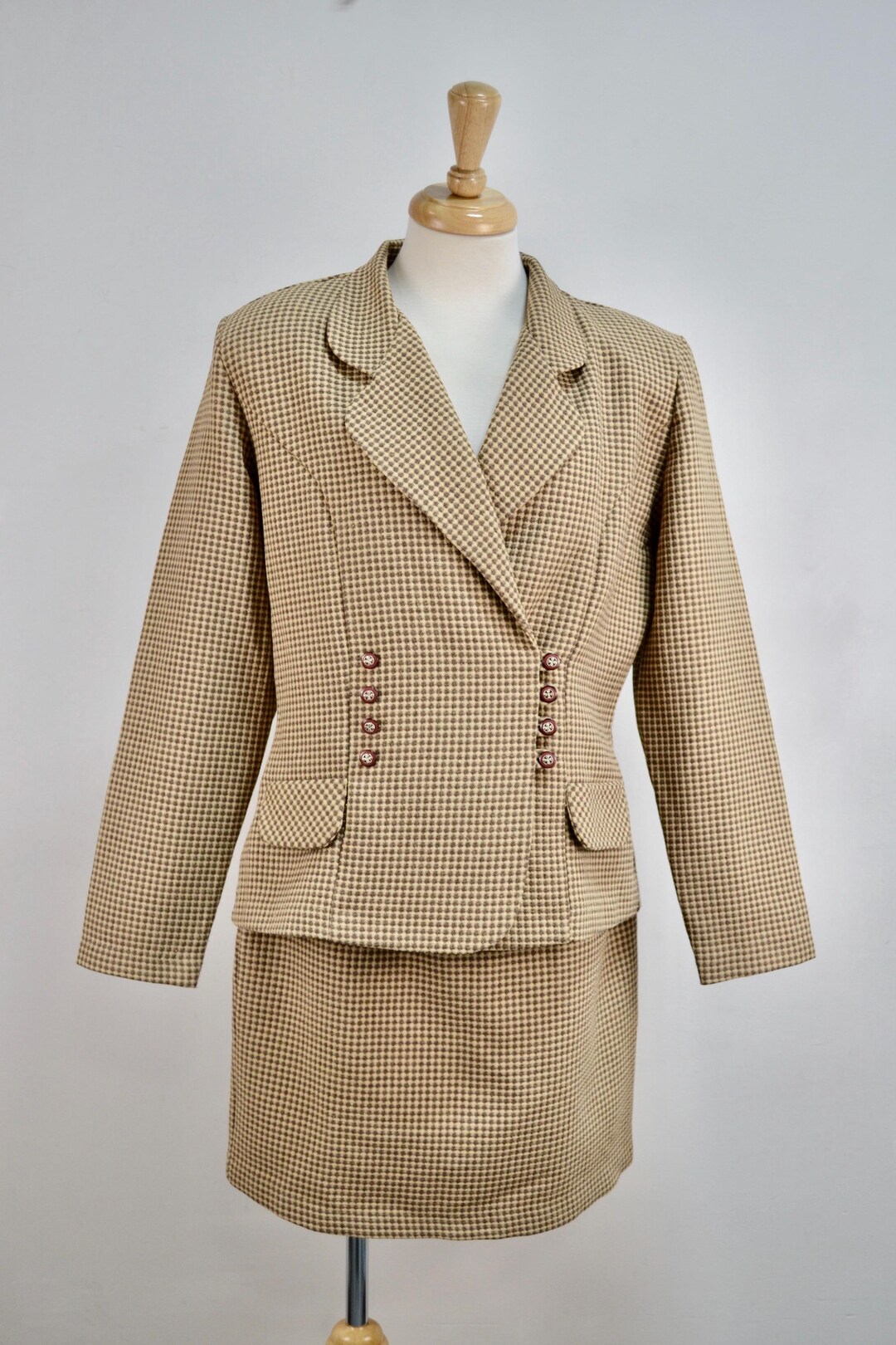 Vintage Eighties "all That Jazz" Skirt and Blazer Set - Etsy