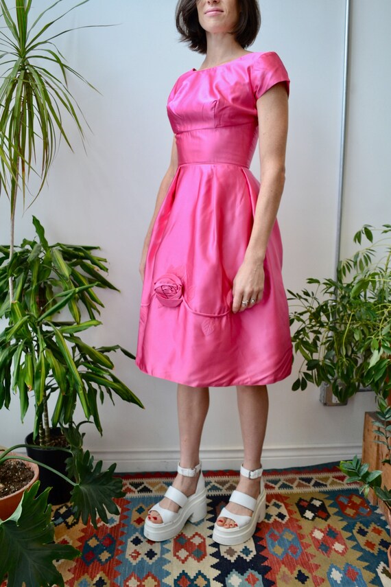 Vintage Cocktail Dress Pink